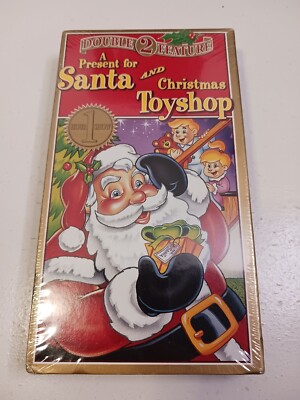 A Present For Santa And Christmas Toyshop Double Feature VHS Tape Brand ...