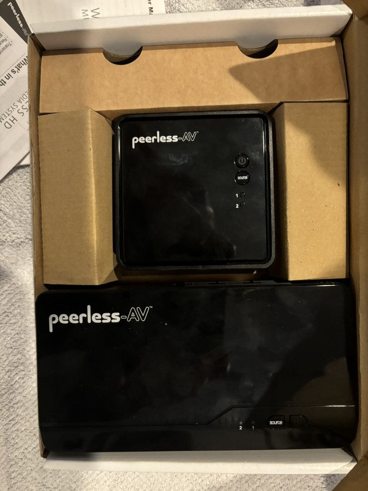 Peerless-AV HDS-WHDI100 PeerAir Wireless HD Multimedia System - Black ...