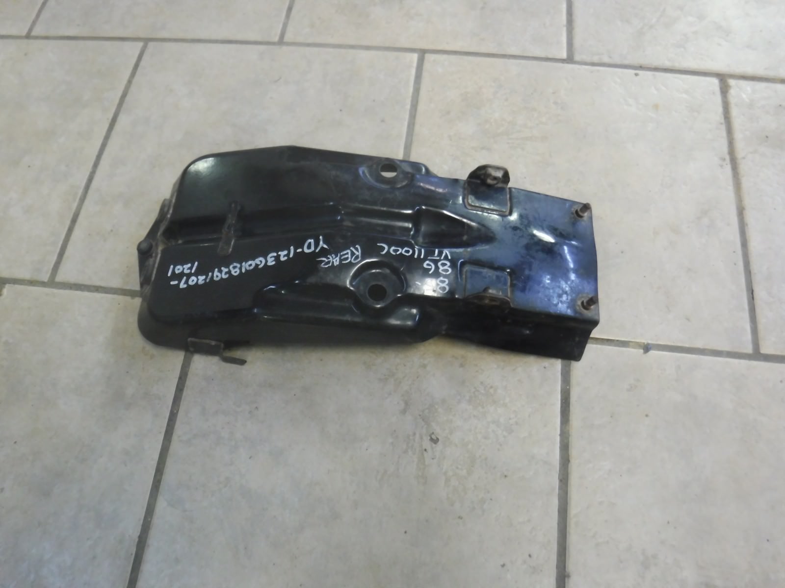 1985 1986 Honda VT1100 C Shadow Rear Wheel Fender Black RF157 | eBay