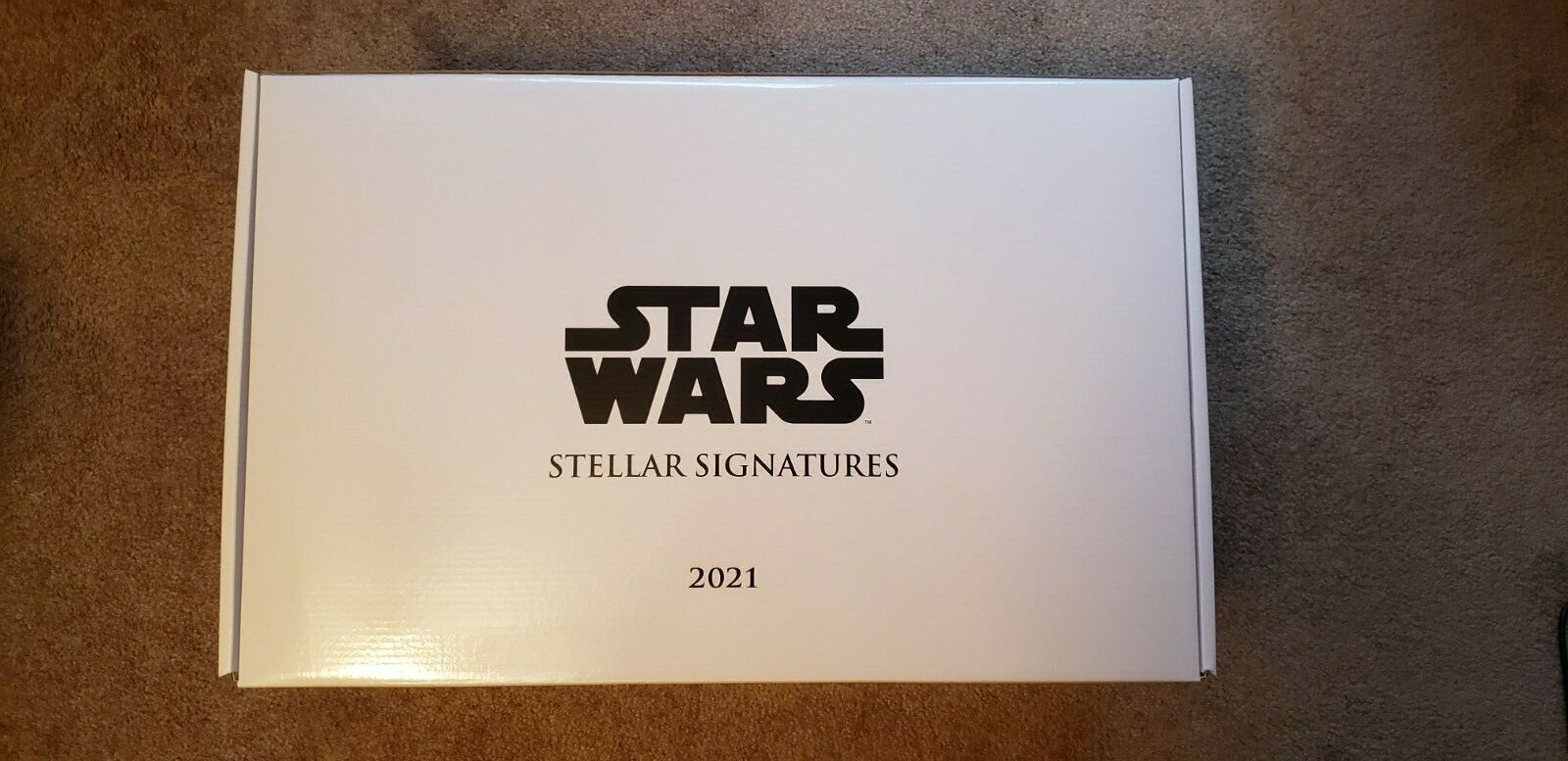 2021 Topps Star Wars Stellar Signature Display / Storage Box - 100 Made ...