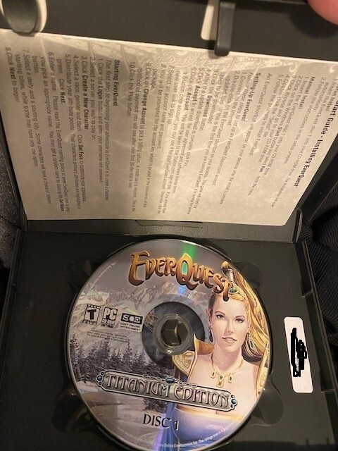 EverQuest Titanium Edition PC Windows 2006 5 Disc Set MMORPG ...