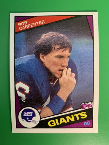 1984 Topps Rob Carpenter #313 New York Giants | eBay