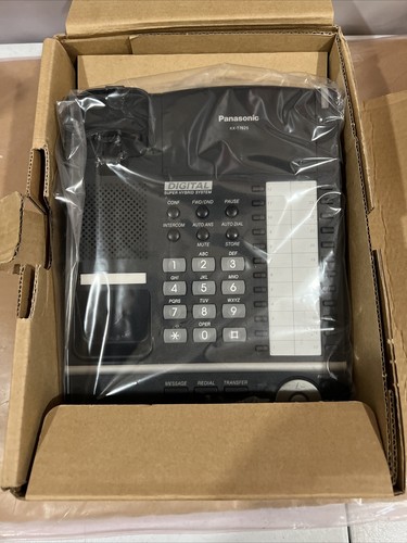 Panasonic KX-T7625 Digital Hybrid phone BLACK *New original box* | eBay