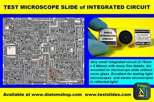 TEST INTEGRATED CIRCUIT light microscopes, stereo microscopes, SEM ...
