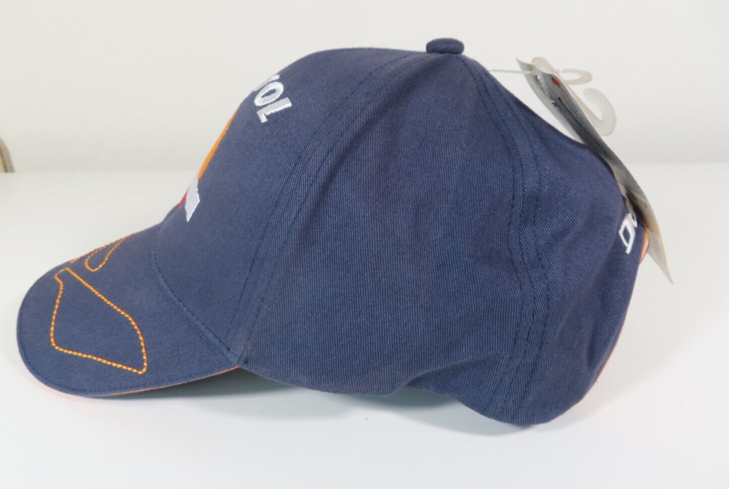 Repsol Navy Blue Logo Moto MX F1 Racing Daring Strapback Hat Cap OSFM ...