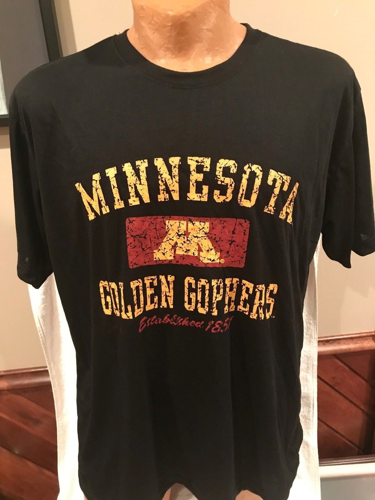 SWEET Minnesota Gophers Adult Sz XL Black Dri-Fit Shirt, LOOK-NEW&NICE ...