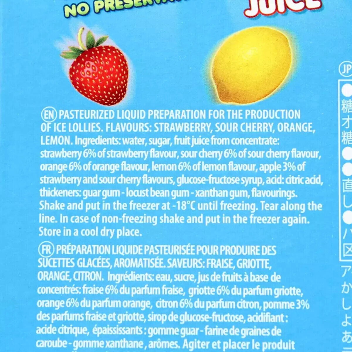 Dolfin Polaretti Fruit Ice Lollies - Pack of 60 for sale online | eBay UK