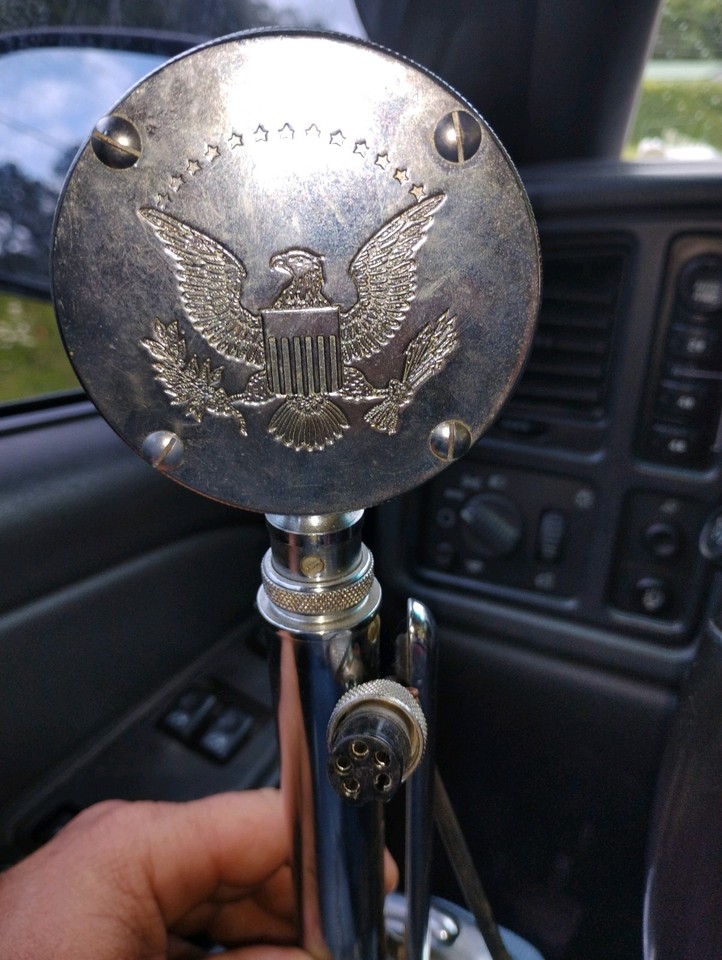 Astatic D-104 Silver Eagle Microphone, 5-Pin, Vintage | eBay