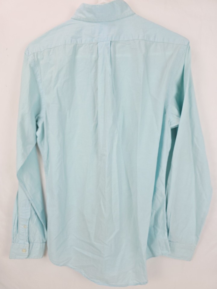 Polo Ralph Lauren Blue Label Long Sleeve Button Up Shirt Blue White ...