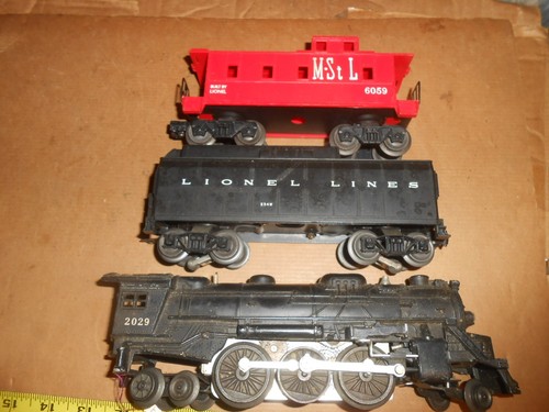 O/O-27 Lionel 11500 set in box. Lionel 2029, 234W, 6059, 6465, 6014 ...