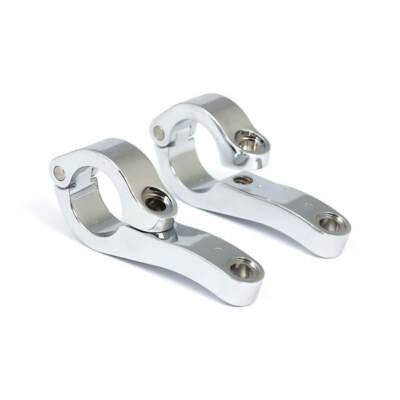 Motorcycle Storehouse Motorbike Engine Guard Long Clamp Set Spot Lamps ...