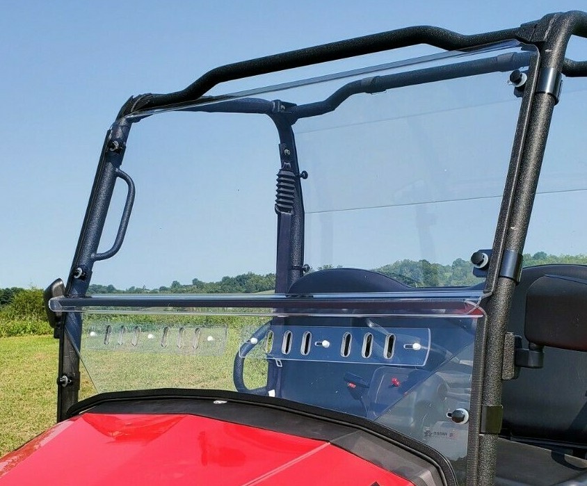 HiSun HS400 / Coleman UT400 2Pc Lexan Windshield with Loop Clamps ...