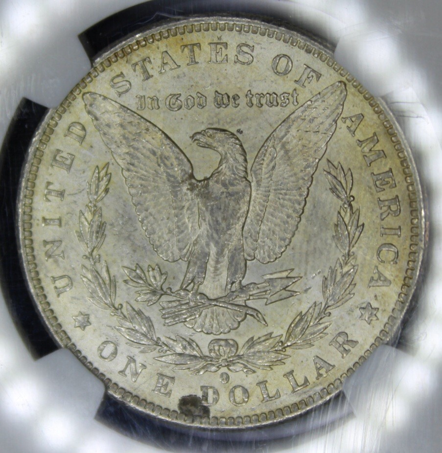 1884 O McClaren MS65 Morgan Silver Dollar Graded By NGC Certified Toned ...