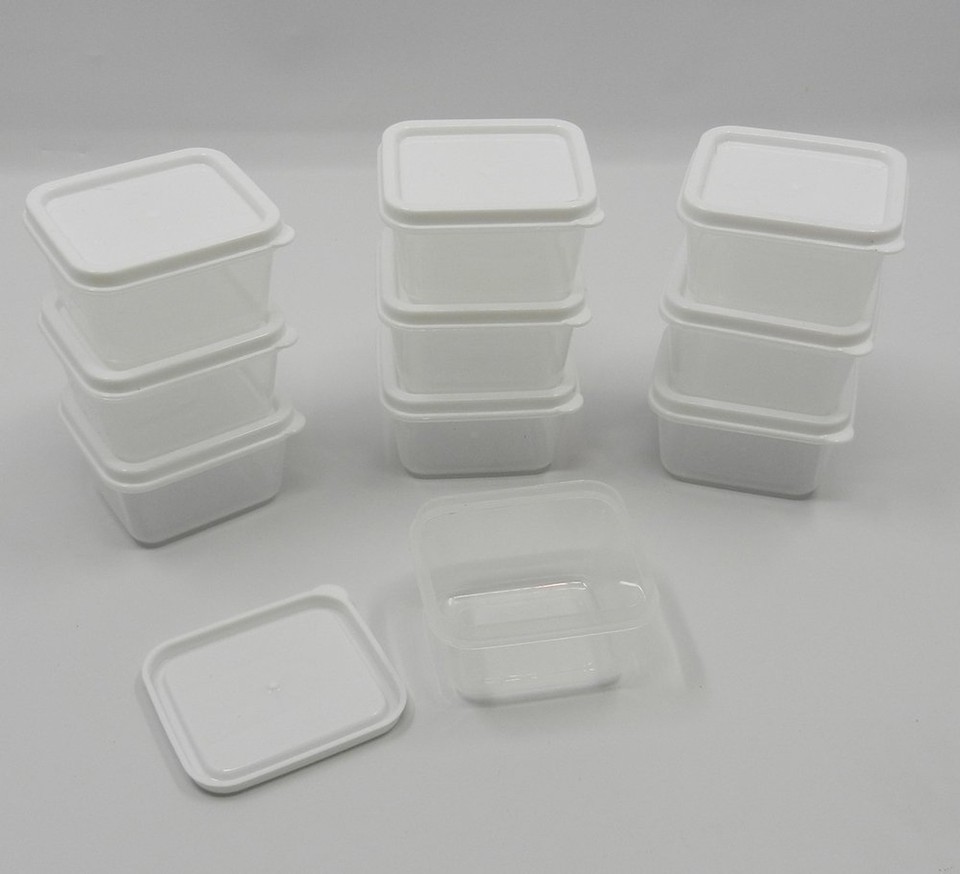 Mini Storage Containers by Sure Fresh 10-ct. Packs - Square Brand New ...