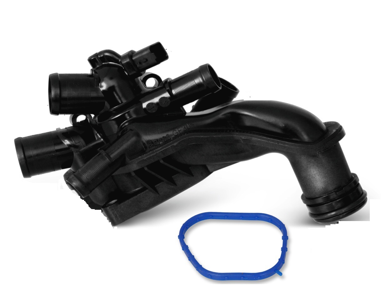 ENGINE COOLANT THERMOSTAT HOUSING KIT FOR PEUGEOT 308 SW 1.6 16V ESTATE ...
