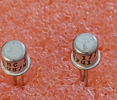 1pcs BC177 PNP SI TRANSISTORS 45V 100mA 300mW 100MHz TO18 SGS STM | eBay