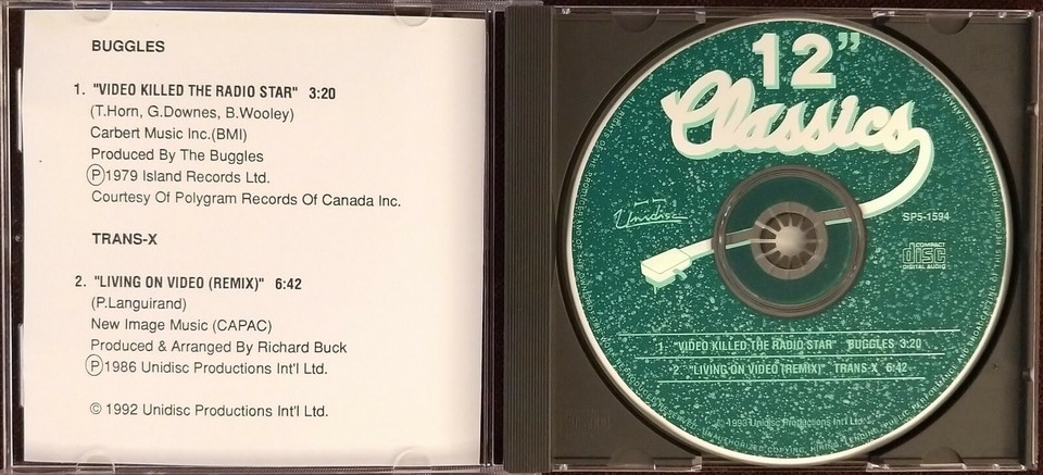 12 INCH CLASSICS ON CD - Choose From over 70 Titles - Original 1990's ...