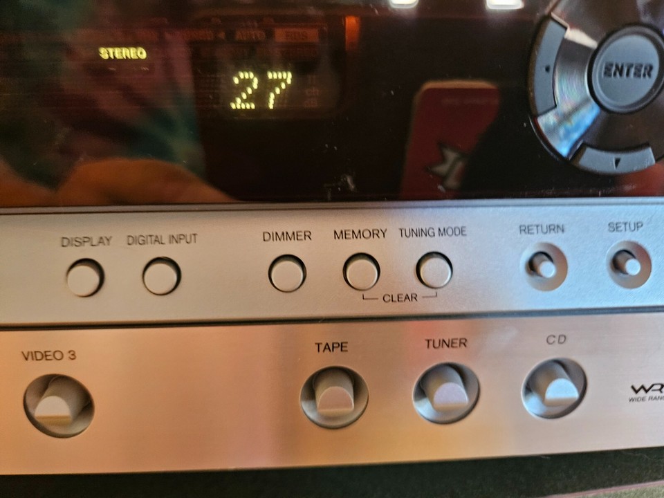 Onkyo Surround Sound A/V Receiver TX-SR503 Dolby Digital EX Pro Logic ...