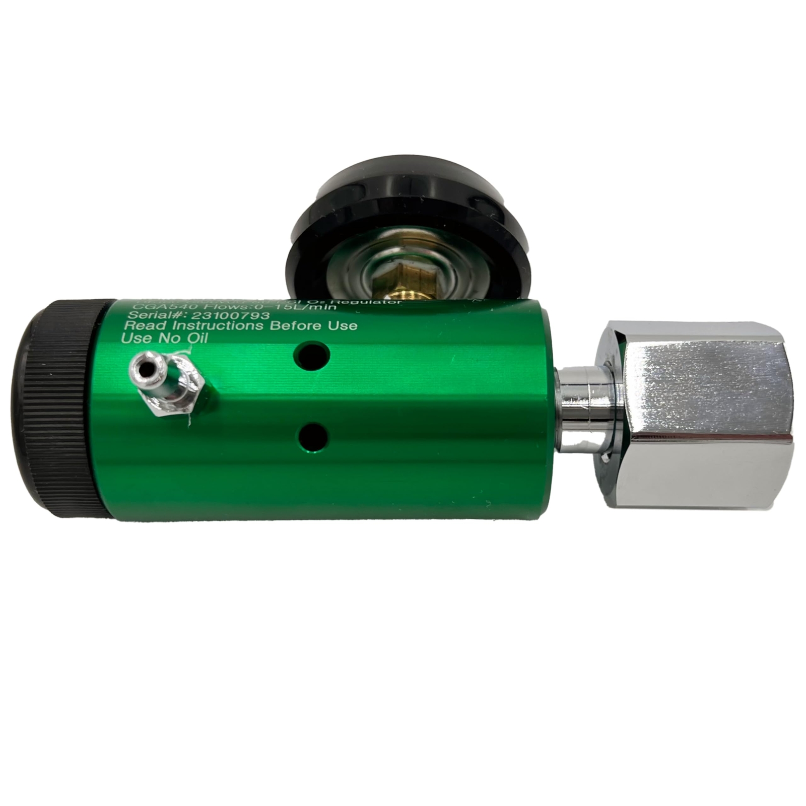 ResOne 25LPM Oxygen Regulator, CGA-540 with Barb Outlet #MR540-25B | eBay