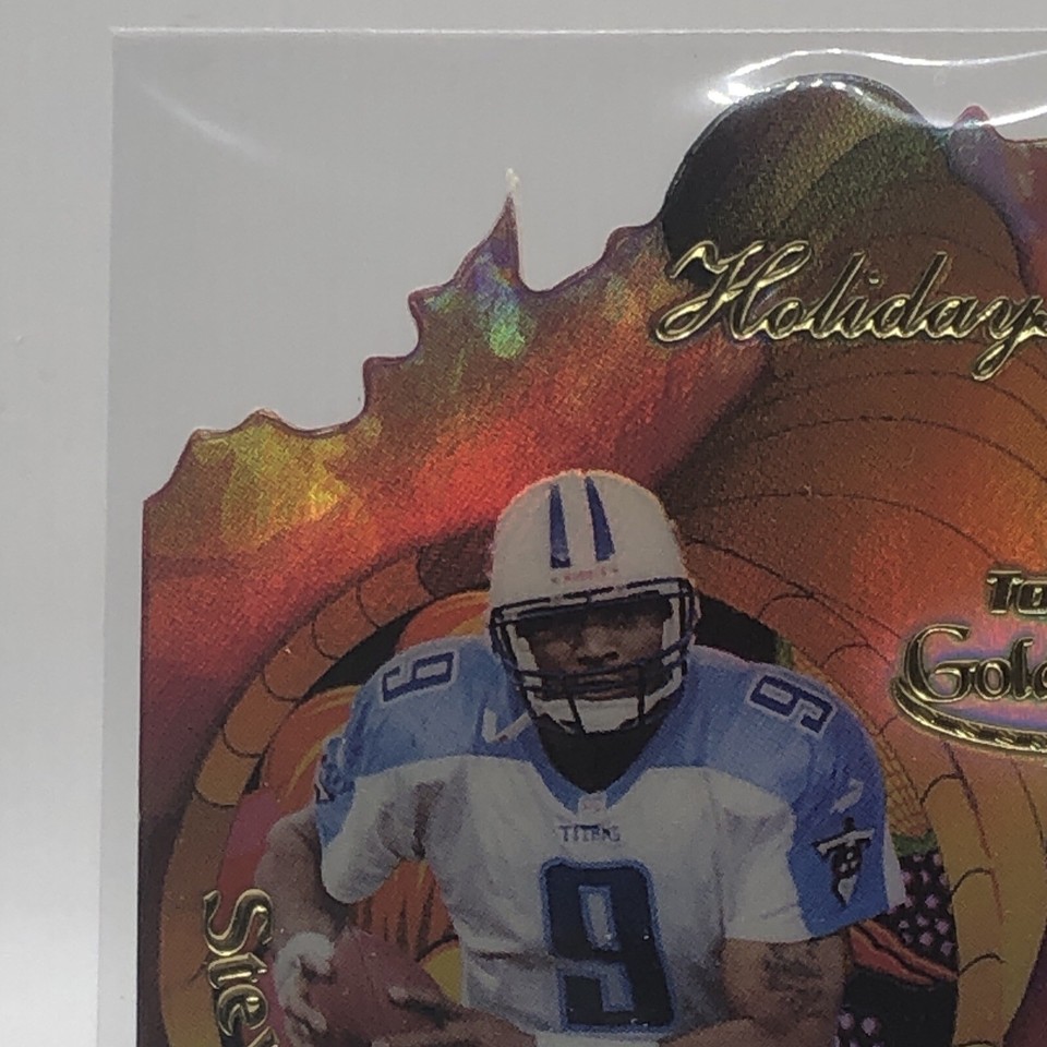 Steve McNair & Mark Brunell 2000 Topps Gold Label Holiday Matchups ...