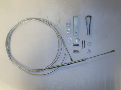 Triumph STAG ** HANDBRAKE CABLE KIT ** Including fork ends, nuts etc ...