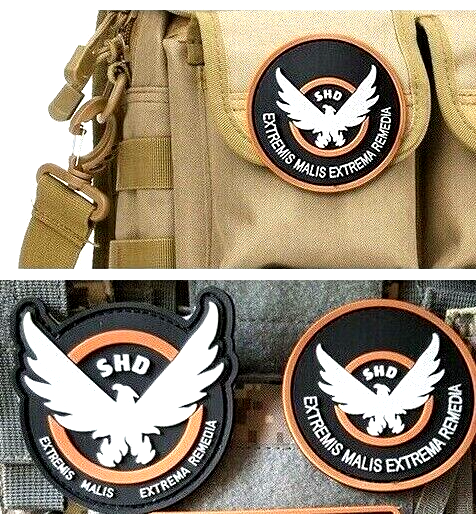 UBISOFT Tom Clancy's The Division 2: SHD Agent Patches Set of 3 - NEW ...