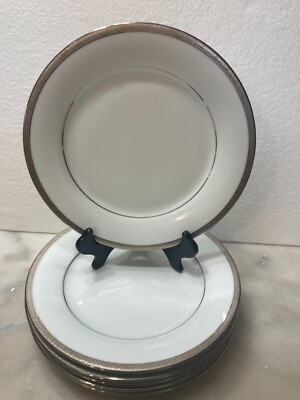 Charter Club Grand Buffet Platinum Salad Plates Set of 4 | eBay