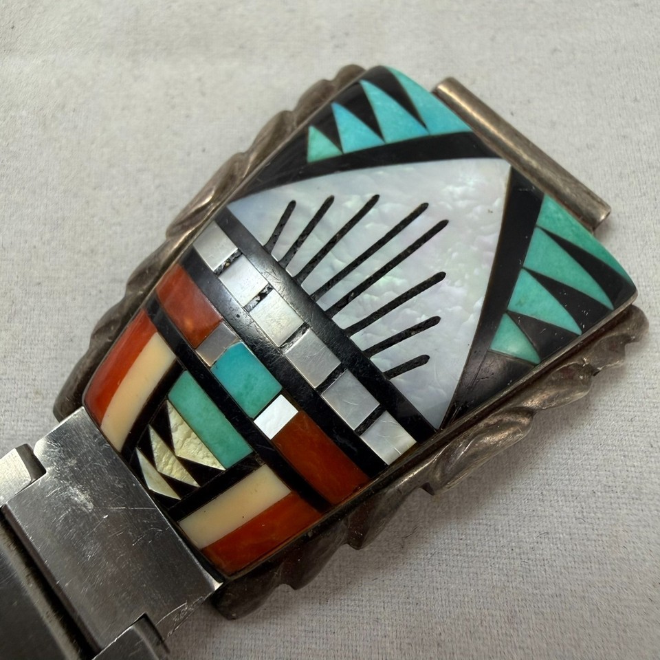 VINTAGE HE CELLICION ZUNI BRACELET # 609 | eBay