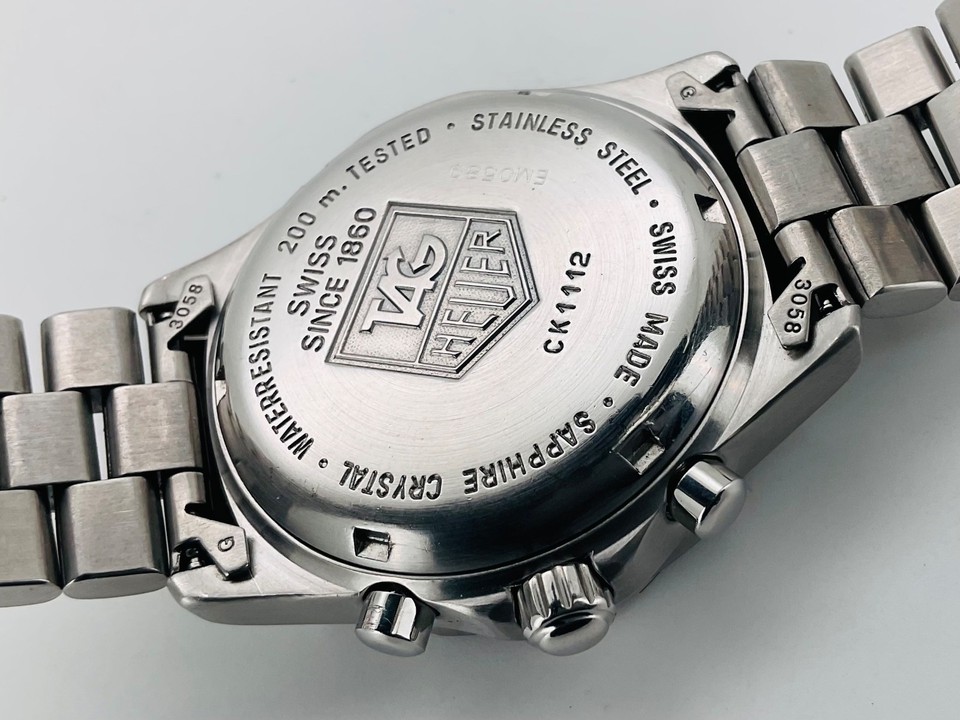 TAG HEUER 2000 MEN’S CHRONOGRAPH QUARTZ WATCH - CK1112 | eBay UK