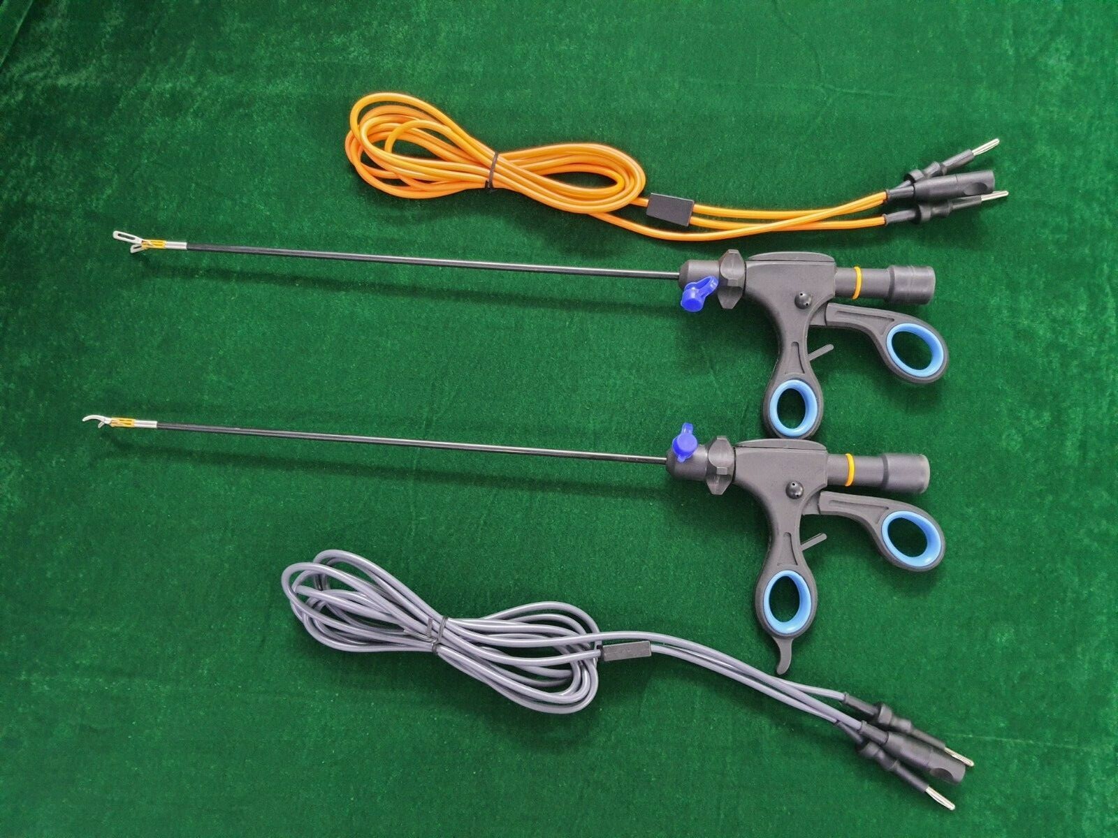 2pc Laparoscopic Bipolar Maryland/Fenestrated with Cable 5mmx330mm ...