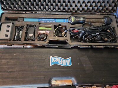 ALLFLEX RS340 LIVESTOCK ISO RFID STICK READER W/ ACCESSORIES IN HARD ...