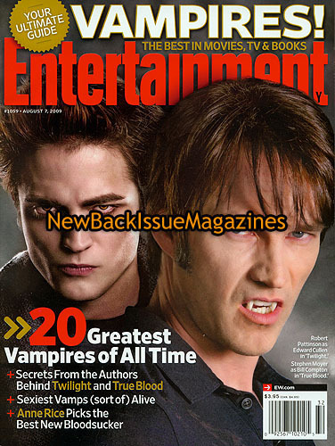 Entertainment Weekly 8/09,Robert Pattinson,August 2009,NEW | eBay