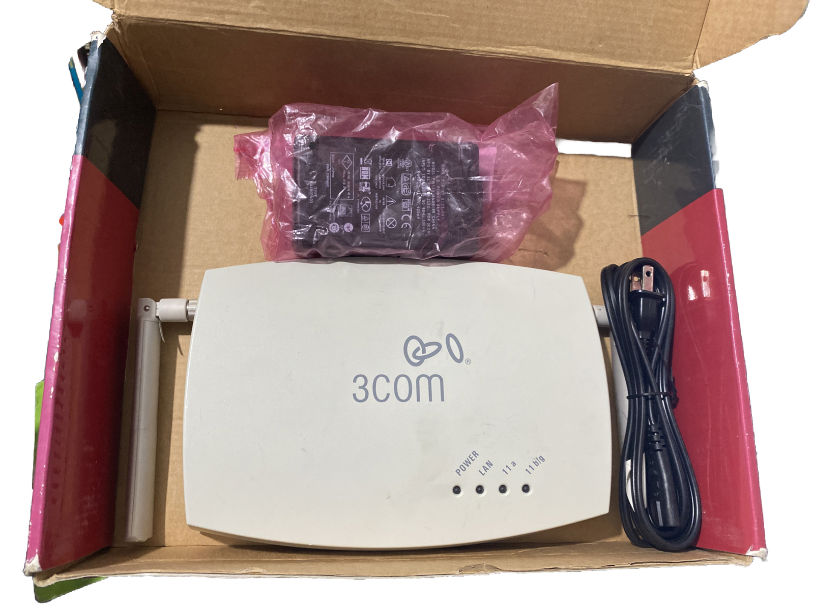 3Com Wireless 8760 Dual Radio 11a/b/g PoE Access Point WL-546 W ...