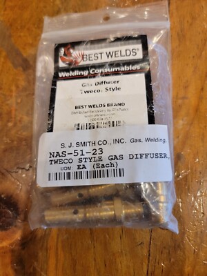 WeldingCity 5 MIG Weld Gun Gas Diffuser 51-23 for Tweco Mini/#1 Lincoln ...