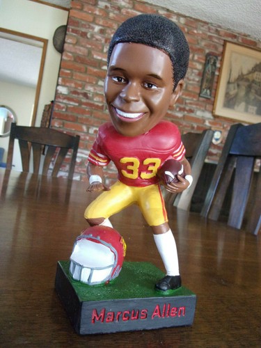 2016 SGA USC 1981 Heisman Trophy Winner Marcus Allen Bobblehead 7 ...