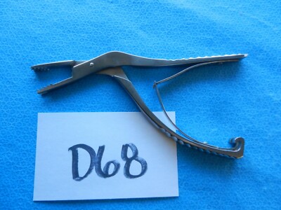 W. Lorenz Surgical Tessier Holding Forceps 02-5160 | eBay