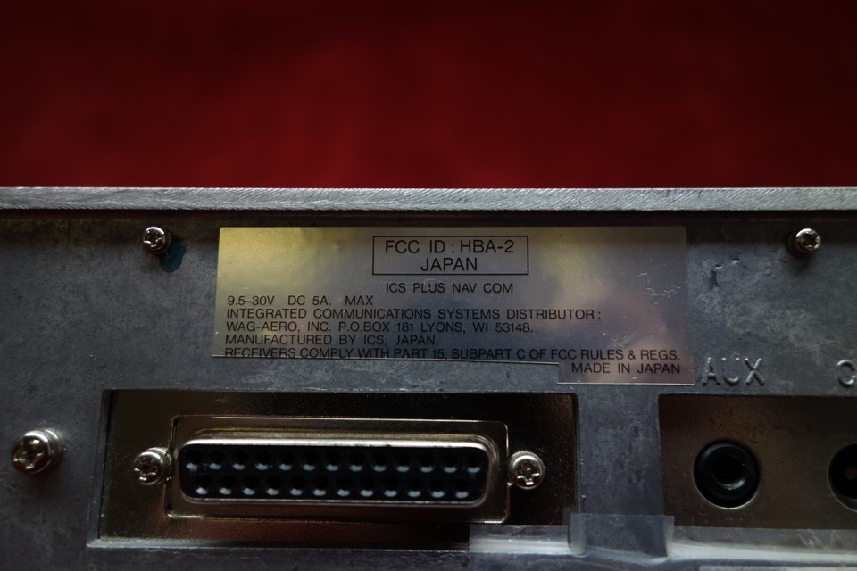 Integrated Communications Systems ICS PLUS Nav Comm 9.5-30V | eBay