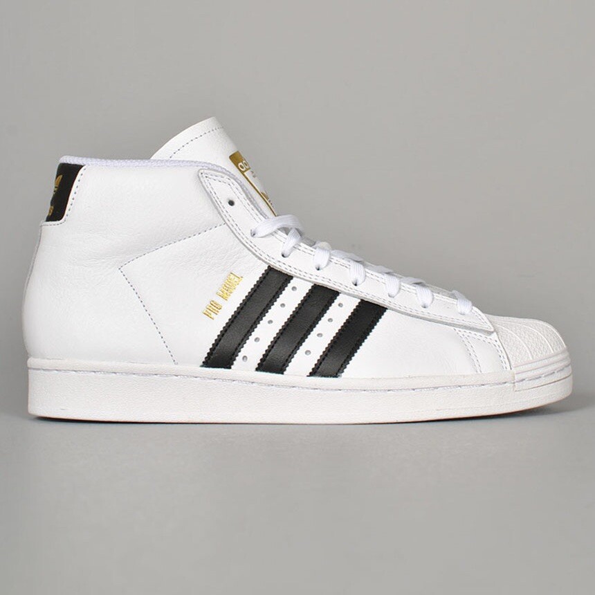 Adidas Pro Model Adv Men's Sneaker White Basketball Shoe Shell Toe ...