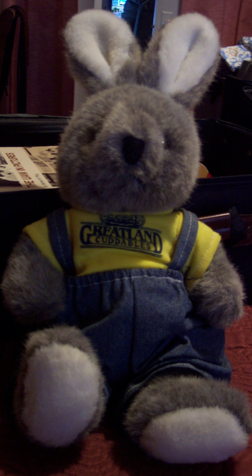 Adorable Gray Bunny Rabbit "Greatland Cuddables" Target Plush Dayton ...