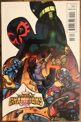 Contest Of Champions #4 By Ewing Venom Sentry Gamora 1:25 Variant D NM ...