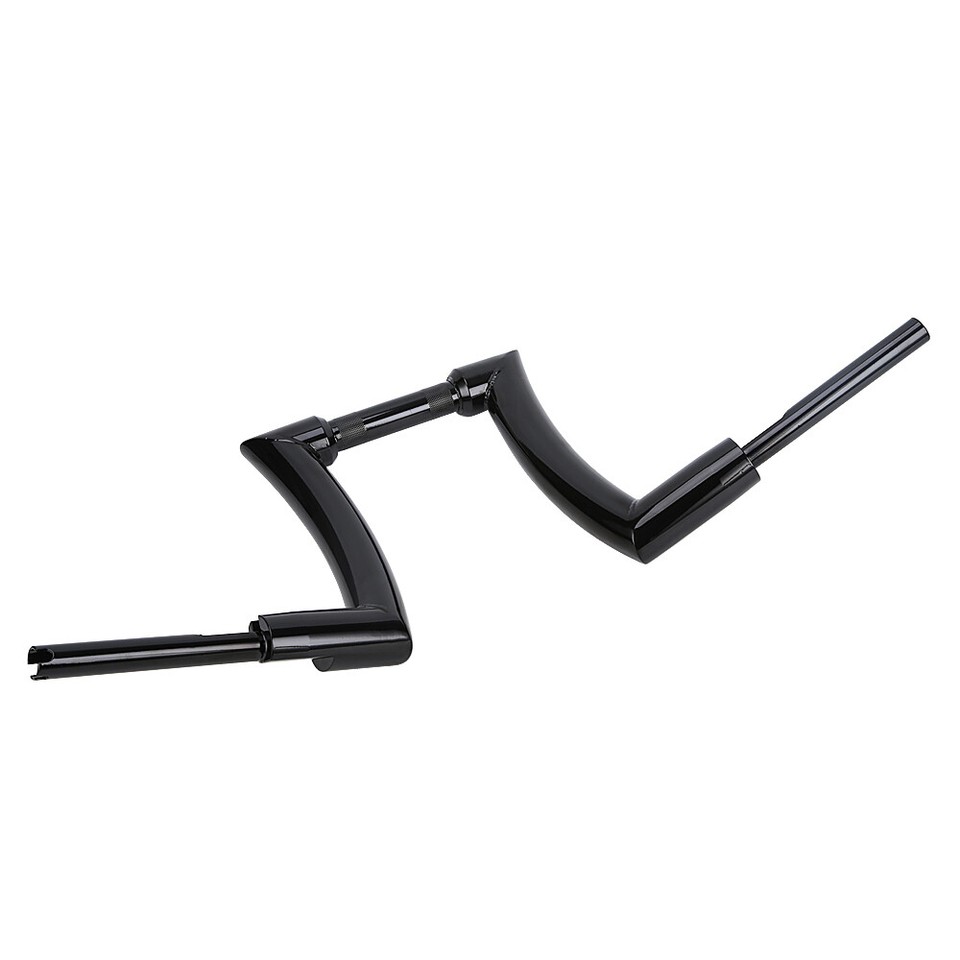 12" Black Monster Fat Ape Hanger Bars 2" For Harley Dyna 883 Softail ...