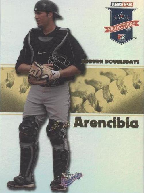 2008 TRISTAR PROjections - J.P. Arencibia #148 Yellow Reflectives /25 ...