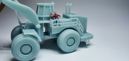 N scale CAT Large Mining Front End Loader V1 equipment 1:160 model ...