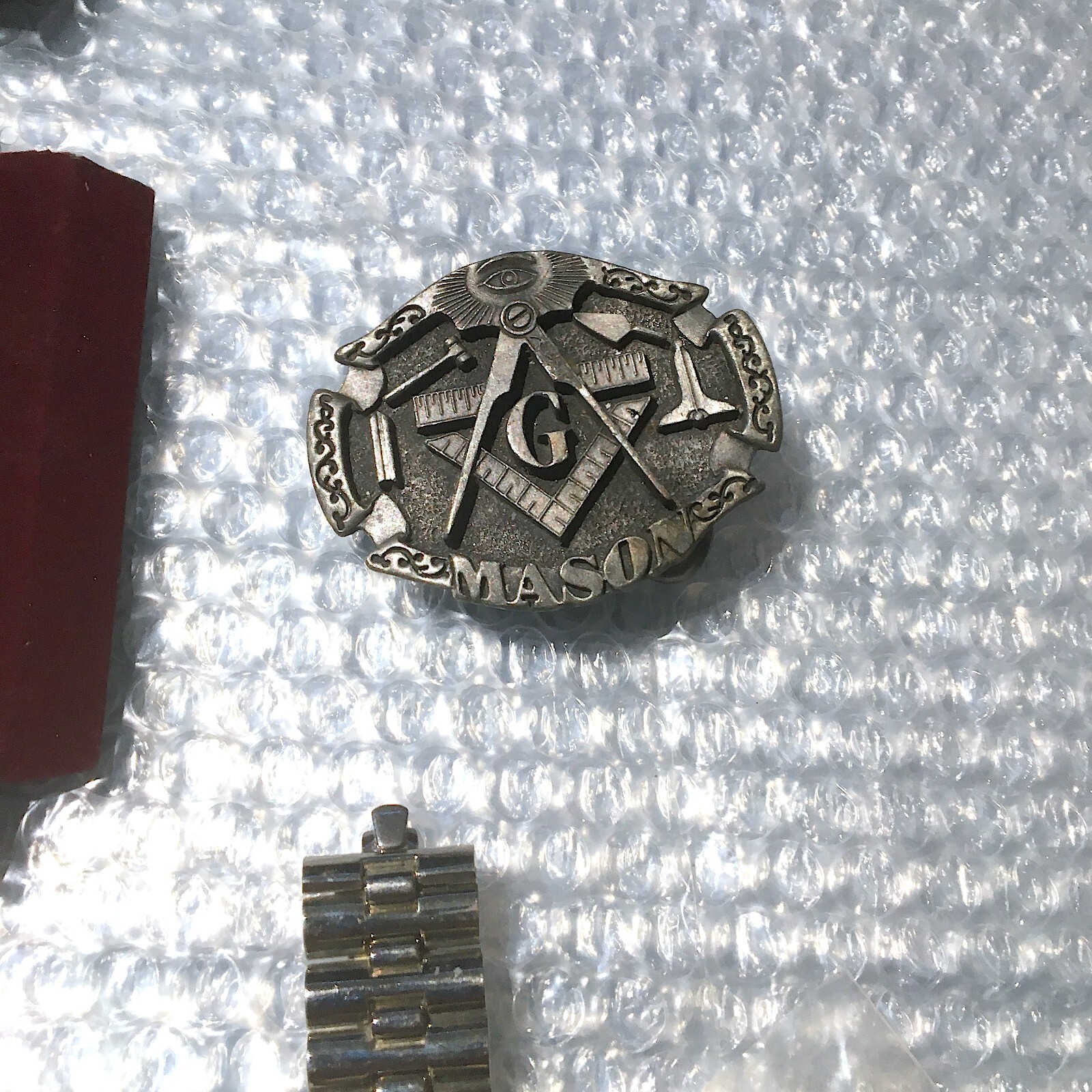 Freemason Masonic Fraternity Lot | Aprons, Hats, Watches, Dog Tags ...