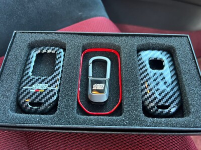 Mugen Carbon Key Cover For Honda Fk8 Fk2 Type R With Mugen Fob Limited ...