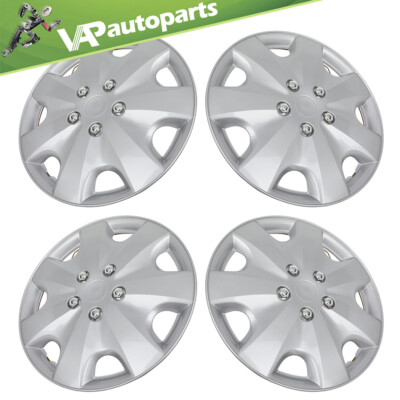 Set of 4 16" Wheel Covers Snap On Full Hub Caps 16 Inch For R16 Tires ...