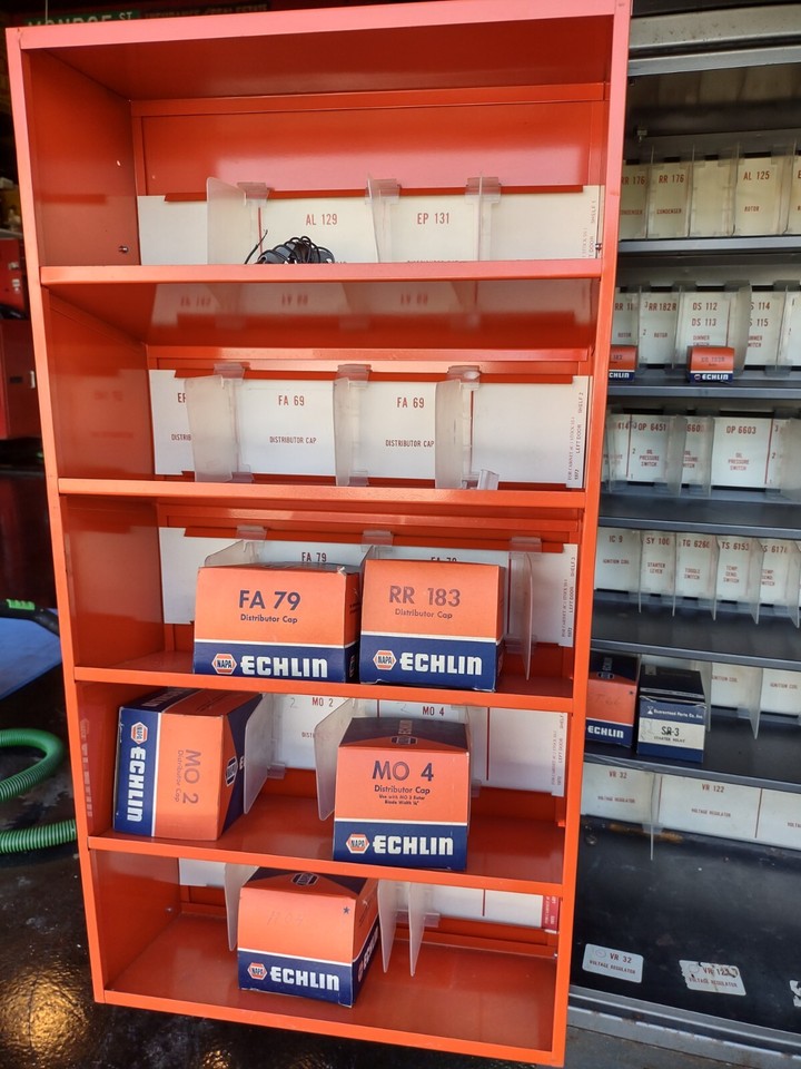 1970s NAPA Echlin Visumatic Performance Tune Up Cabinet | eBay