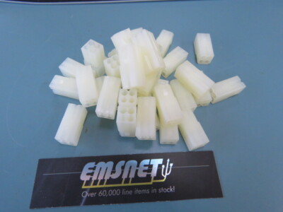 MOLEX 03-06-1044 Qty of 175 per Lot 4 CONTACT(S) MALE OR FEMALE POWER ...