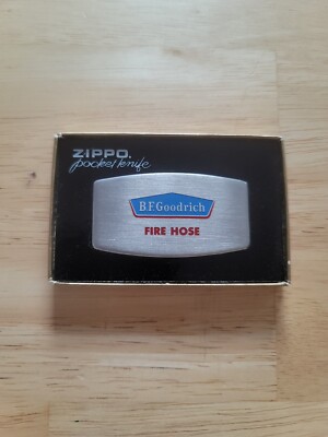 Vintage BF GOODRICH FIRE HOSE Zippo Pocket Knife Unused Original Box | eBay