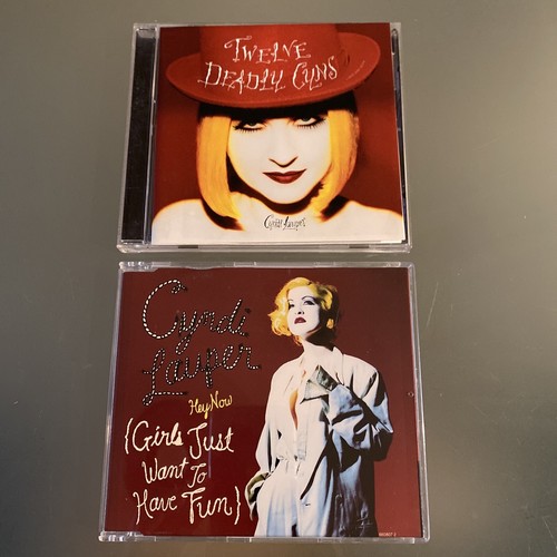 Cyndi Lauper 2 LOT - Twelve Deadly Cyns & Hey Now (Girls Just Want To ...